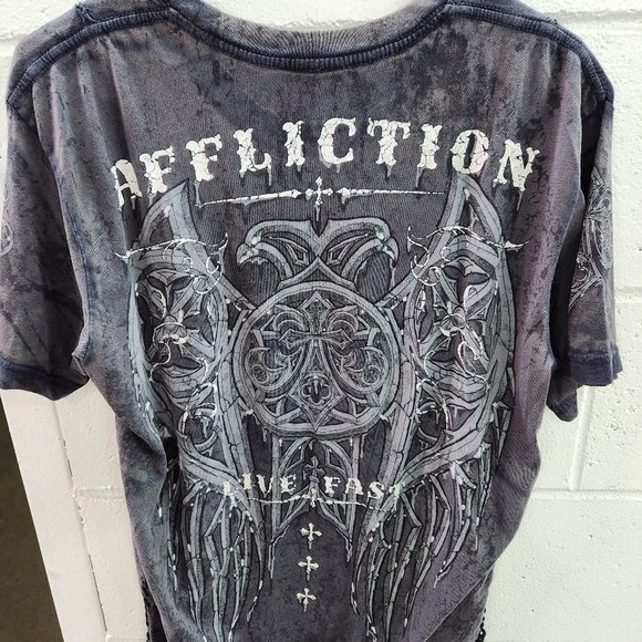Affliction | Shirts | Affliction Vintage Mens Medium Shirt | Poshmark